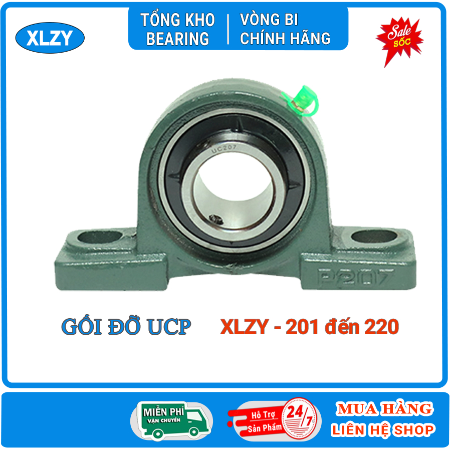 Gối đỡ vòng bi UCP 201 UCP 202 UCP 203 UCP 204 UCP 205 UCP 206 UCP 207 UCP 208 - vongbihanoi ...