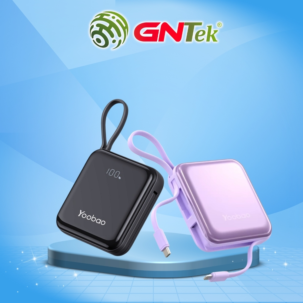 Pin Sạc Dự Phòng Yoobao LK10 10000mAh Tích Hợp Dây Sạc Type-C ...