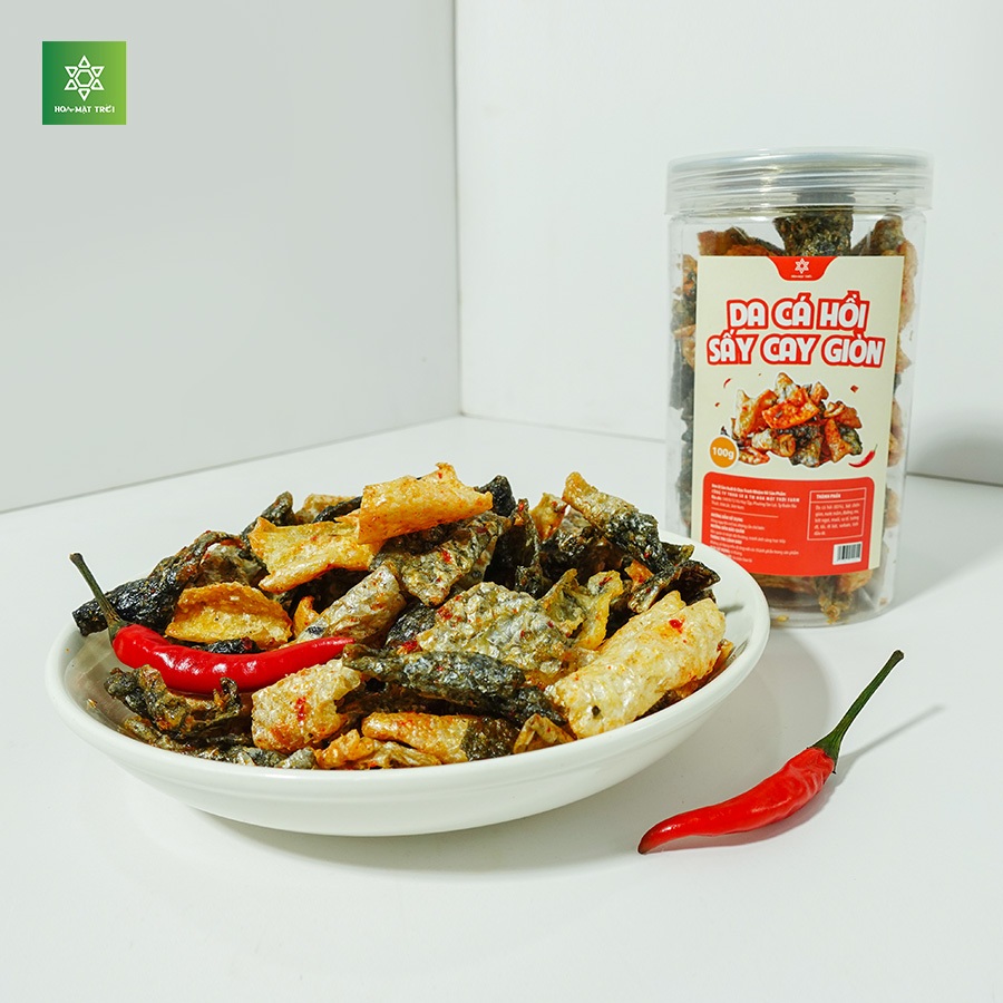 [DA CÁ HỒI SẤY CAY GIÒN 100G] – SNACK ĂN VẶT GIÒN TAN, CAY VỪA – GIÀU ...