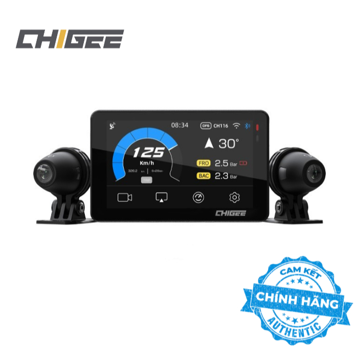 [CHIGEE] Camera hành trình và màn hình dẫn đường CHIGEE XR-2 | Shopee ...