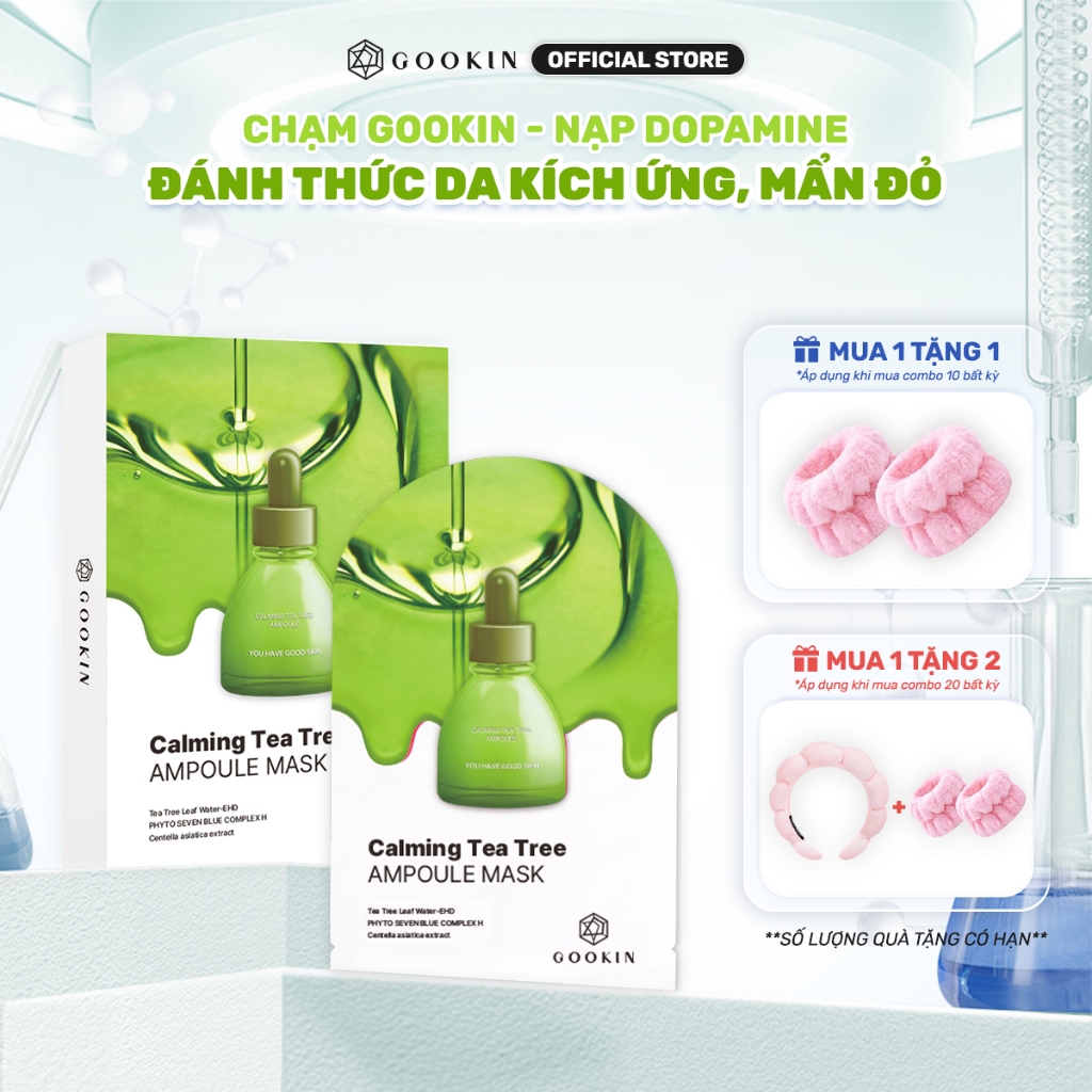 [MUA 1 TẶNG 1] Combo 10 Mặt Nạ Dịu Da Tức Thì, Phục Hồi Cho Da Nhạy Cảm ...