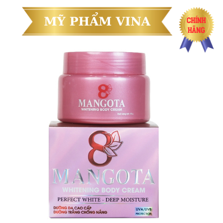 Kem dưỡng trắng toàn thân Mangota 8 Whitening Body Cream – Perfect ...