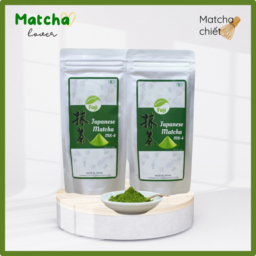 Matcha MK4, bột trà xanh Nhật chính hãng, pha matcha latte - gói nhỏ 10g, 20g | Shopee Việt Nam