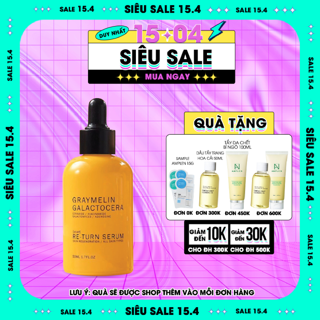 Serum dưỡng, phục hồi da Graymelin Galactocera Return Serum 50ml ...