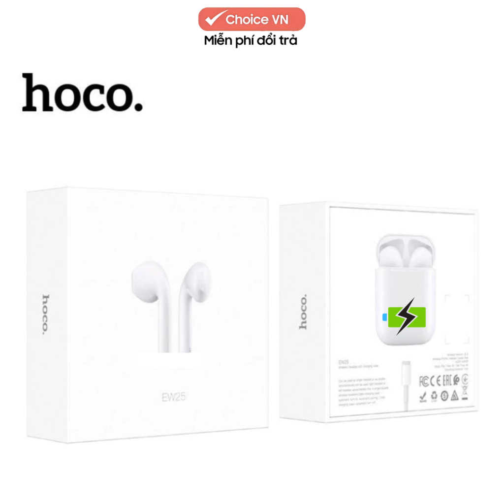 Tai Nghe Bluetooth Hoco EW25 Có Micro, Sử Dụng 4H, Âm Thanh Chất Lượng ...