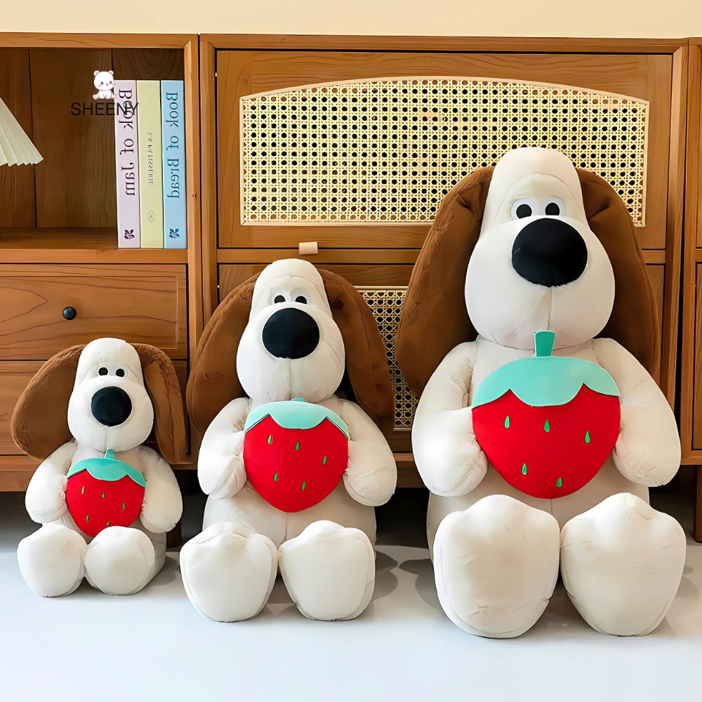 Gấu Bông Chó GROMIT Ôm Dâu Dễ Thương Cao Cấp Gấu Bông Cho Bé GB015 ...