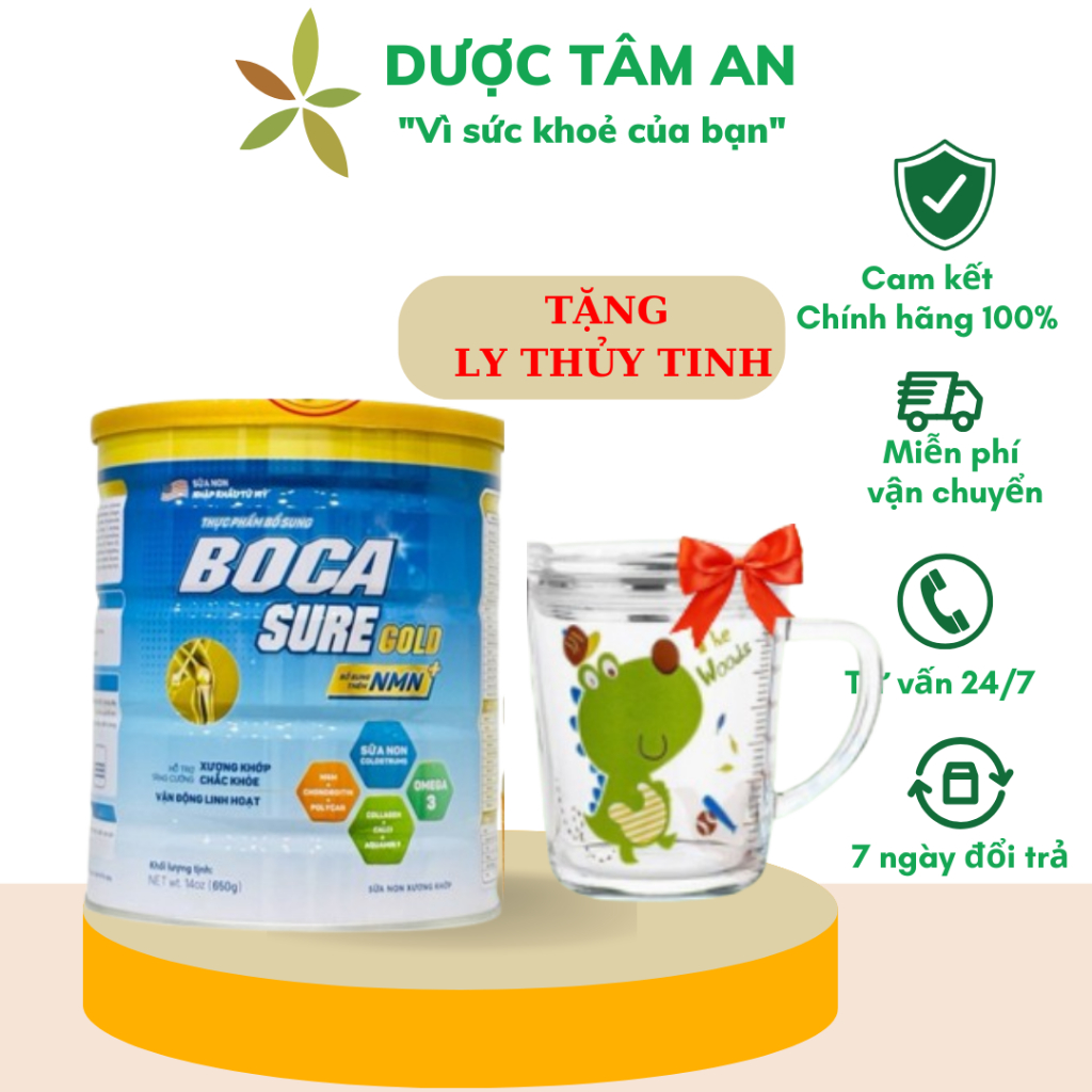 Sữa Boca Sure Gold 650g Cung Cấp Nguồn Dinh Dưỡng Cho Xương Khớp Từ ...