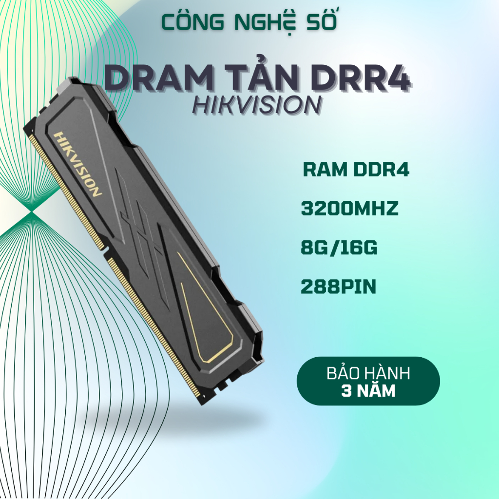 Ram Tản Nhiệt DDR4 HIKVISION Dành Cho PC, 3200Mhz, 8G 16G | Shopee Việt Nam