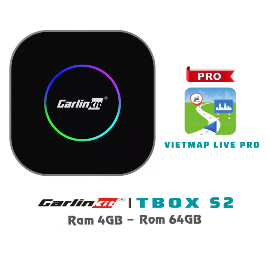 Android Box Carlinkit Tbox S2 Ram 4Gb Rom 64Gb - Vietmap S2 - Vietmap Live Pro - Update Fota ...