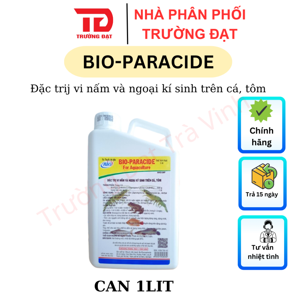 Bio Paracide xử lý các loại nấm, đốm đen trong ao nuôi tôm, cá | Shopee ...