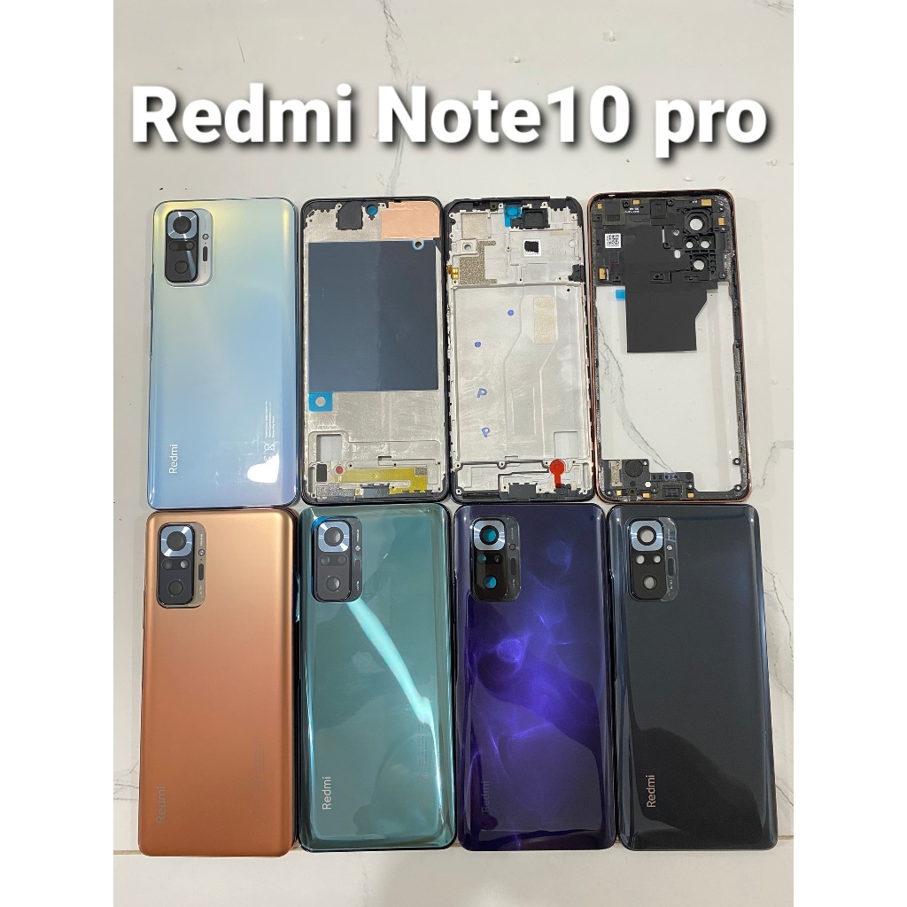 Vỏ Bộ Xiaomi Redmi Note 10 Pro Zin Hãng | Đầy Đủ Khung Sườn, Phím bấm ...