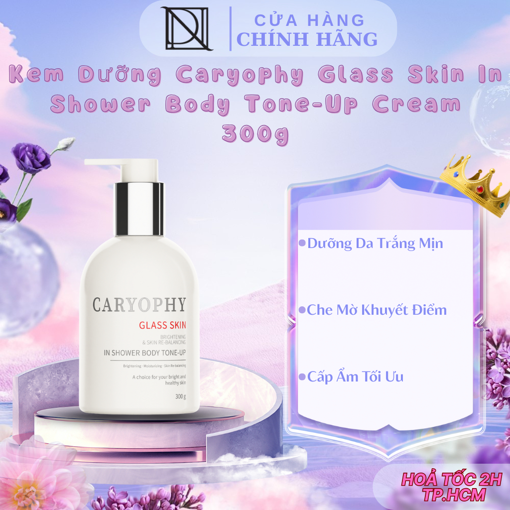 Kem Dưỡng Caryophy Hỗ Trợ Làm Sáng Da, Nâng Tông Da Glass Skin In ...