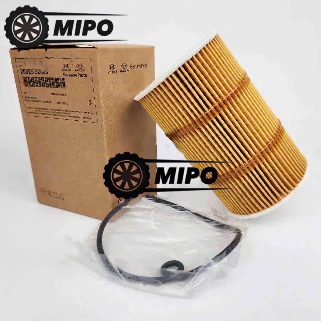 Lọc nhớt,lọc dầu động cơ(D6GA,D4GA)-HD210,County,Mighty,5 Tấn (Mã ...