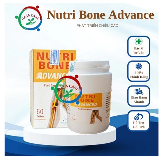 MẪU MỚI NHẤT 2025 _ Canxi Hữu Cơ Nutri Bone Advanced _ Hộp 60 Viên_Giúp ...