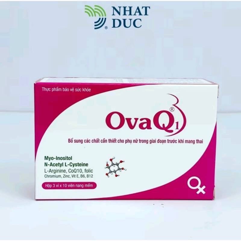 Viên Uống OVAQ1 - Hỗ Trợ Sinh Sản Cho Nữ Giới h30v | Shopee Việt Nam