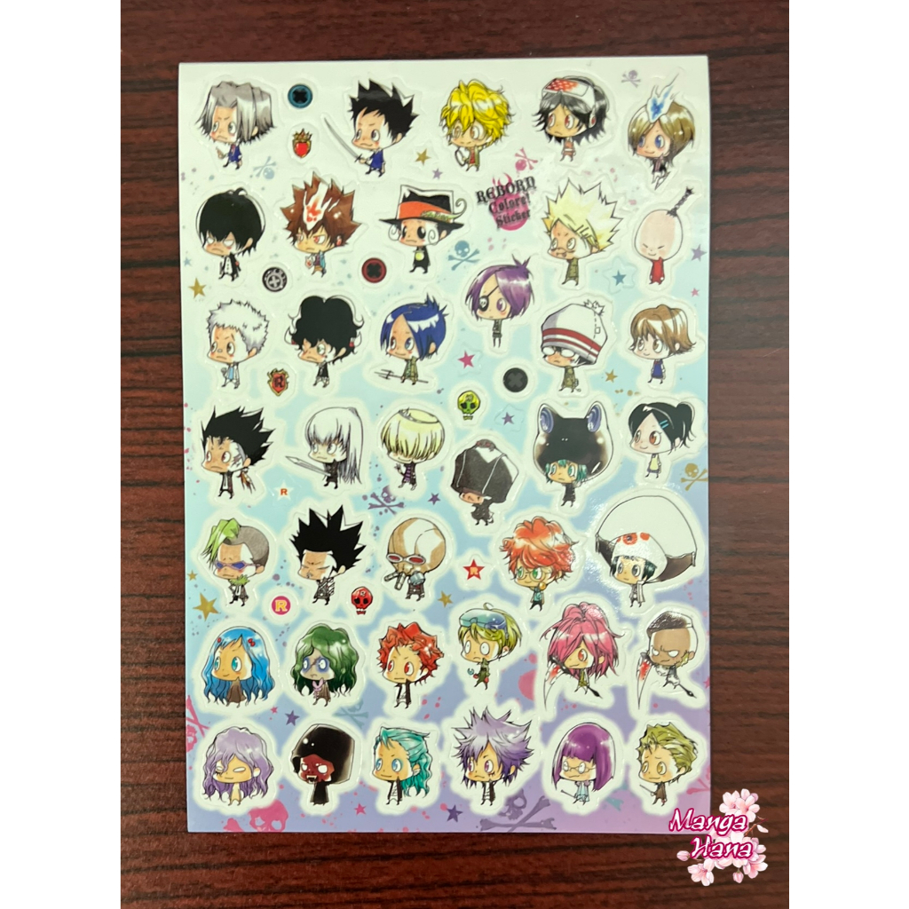 Bảng sticker Gia Sư Hitman Reborn (chibi) | Shopee Việt Nam