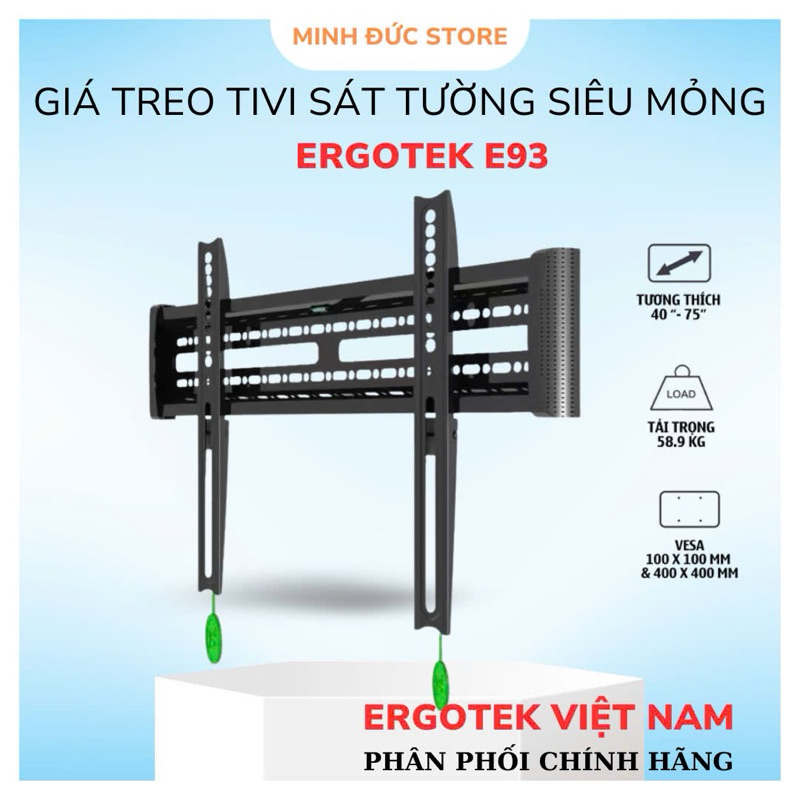 Giá Treo Tivi Sát Tường E93 40 - 70 Inch ( Hàng Chính Hãng ) | Shopee Việt Nam