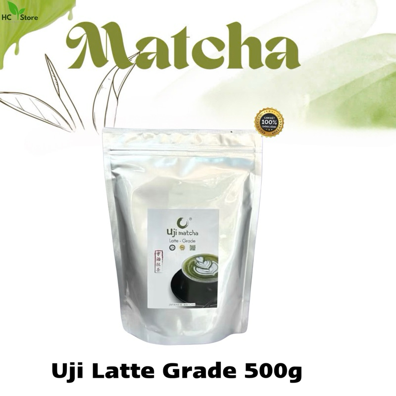 Matcha Uji 500g |Latte Grade| gói tiết kiệm-Bột trà xanh cao cấp CN ...