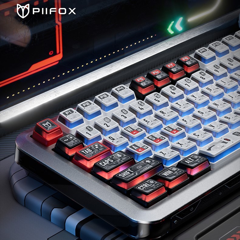 Keycap Piifox Star Trek | Xuyên Led | Nhựa PBT | Shopee Việt Nam