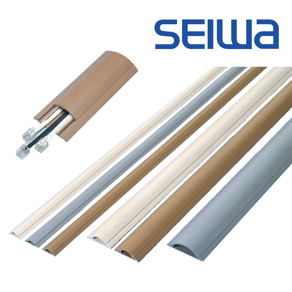 Nẹp bán nguyệt 1 cây - Nẹp nhựa bán nguyệt SEIWA Nhật Bản - 1m/cây | Shopee Việt Nam