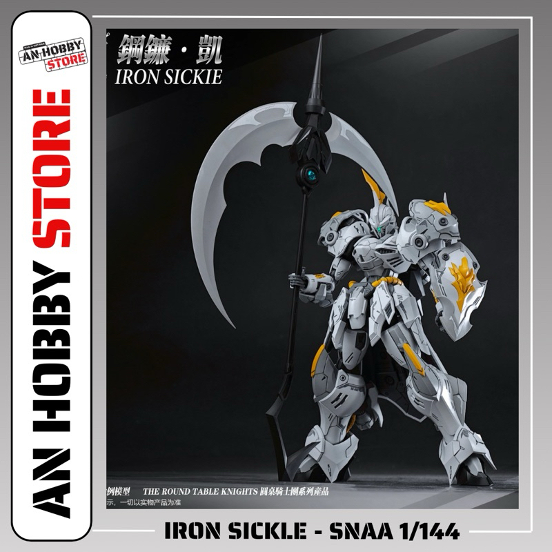 [HÀNG SẴN] MÔ HÌNH LẮP RÁP SNAA BG RG 1/144 Iron Sickle Knight (Tặng ...