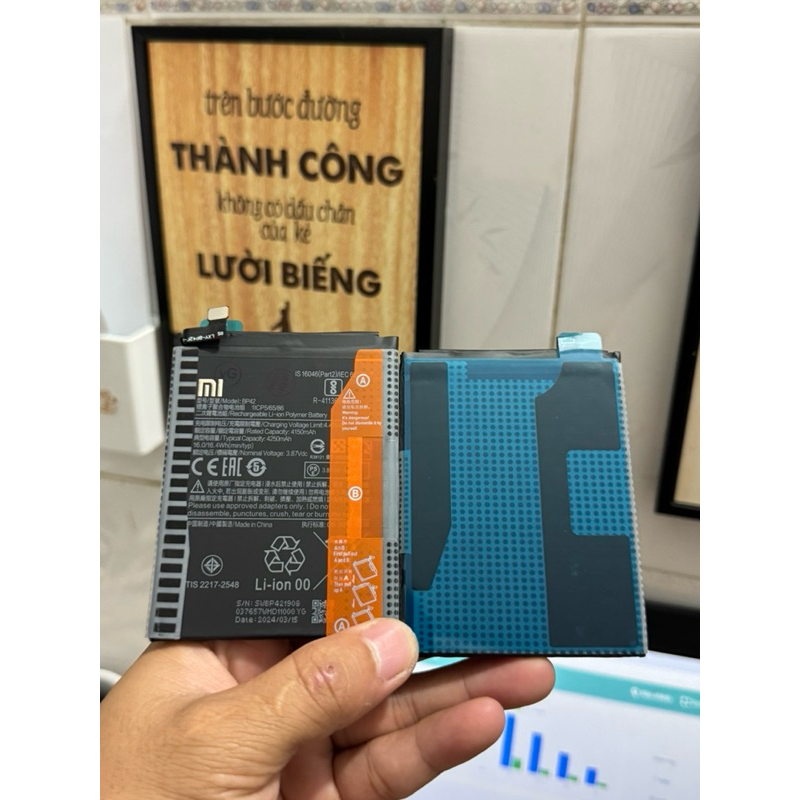 Pin BP42/Xiaomi 11 LITE 4G/Mi 11 LITE 5G Zin Dung Lượng Chuẩn 4250mAh ...