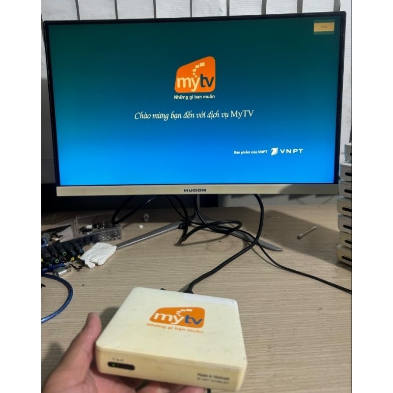 (Hàng chưa up phần mềm, rom gốc MyTV) Android box Mytv đã qua sử dụng chưa up rom, không phụ ...