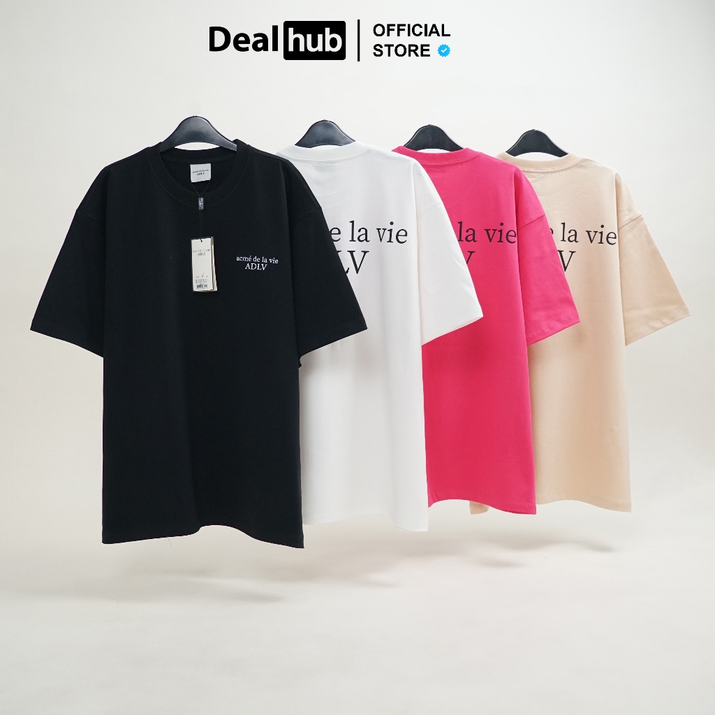 Áo thun ADLV Basic Chất Cotton Dày Dặn Cao Cấp Form Rộng Châu Âu ...