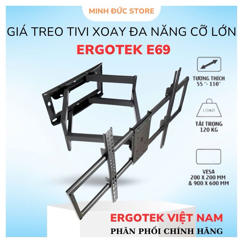 Giá Treo Tivi Xoay Đa Năng Cỡ Lớn ErgoTek P900/E69 55 - 110 inch [ Hàng Nhập Khẩu ] | Shopee ...