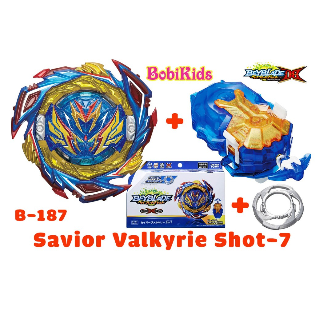BEYBLADE - (NGUYÊN BỘ) Con Quay B-187 Savior Valkyrie Shot-7 (Full ...