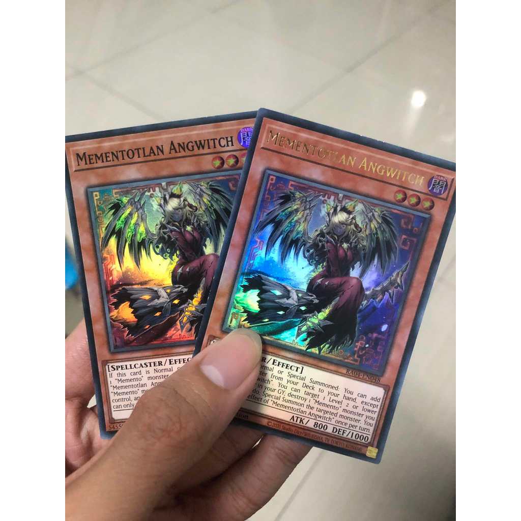 Thẻ bài Yugioh Mementotlan Angwitch - RA04-EN048 | Shopee Việt Nam