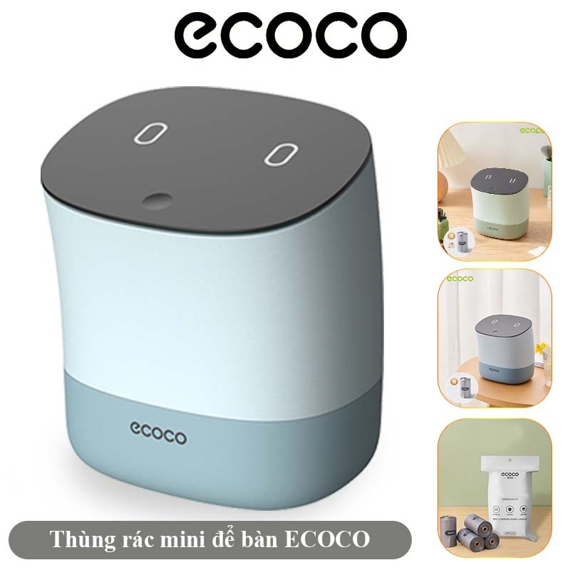 Thùng rác mini để bàn ECOCO E2241 1.5L – Nhỏ gọn, tiện lợi cho dân văn phòng | Shopee Việt Nam