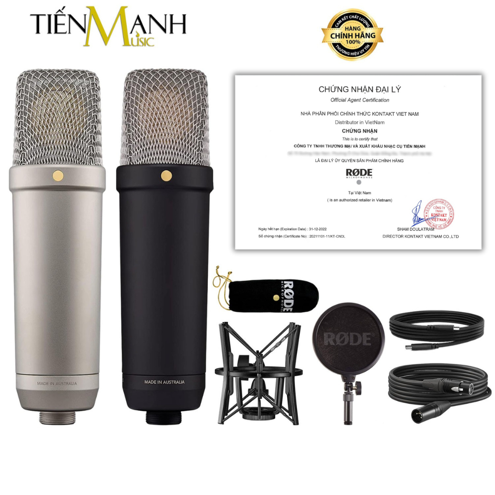 [Chính Hãng] Micro USB & XLR Condenser Rode NT1 Gen 5 - Mic Thu Âm ...