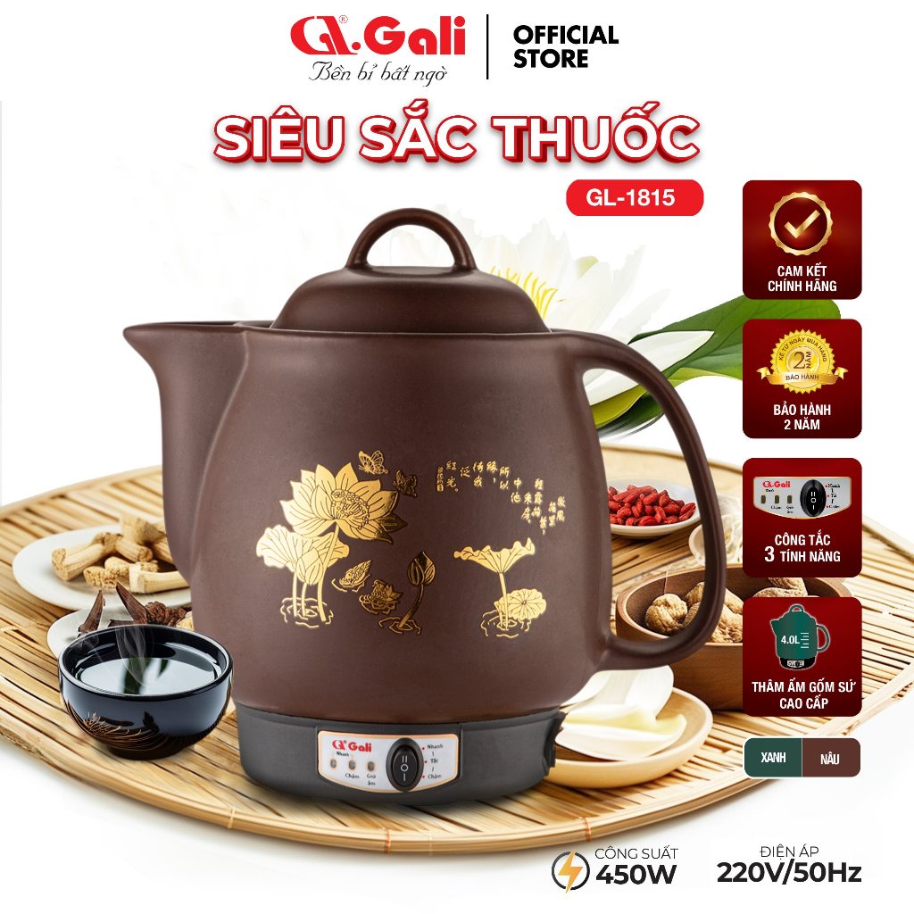 BÌNH SẮC THUỐC TỰ ĐỘNG GALI GL-1815 4L CÔNG SUẤT MẠNH MẼ, ĐỘ BỀN CAO ...