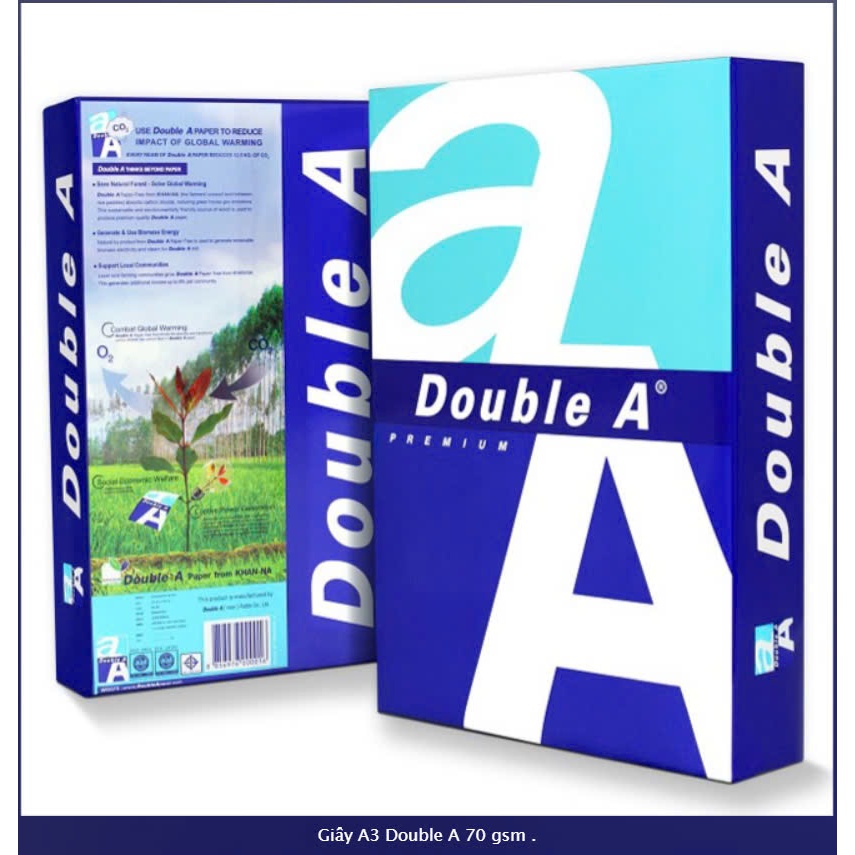 (HỎA TỐC) Giấy A3 Double A 70 gsm A3 A3 A3 A3 A3 A3 | Shopee Việt Nam