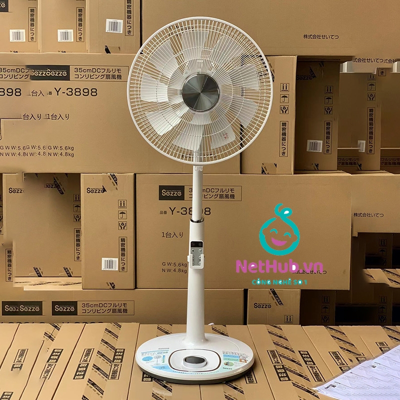 Quạt Nhật thông minh DC Sezze Y-3898 | Shopee Việt Nam