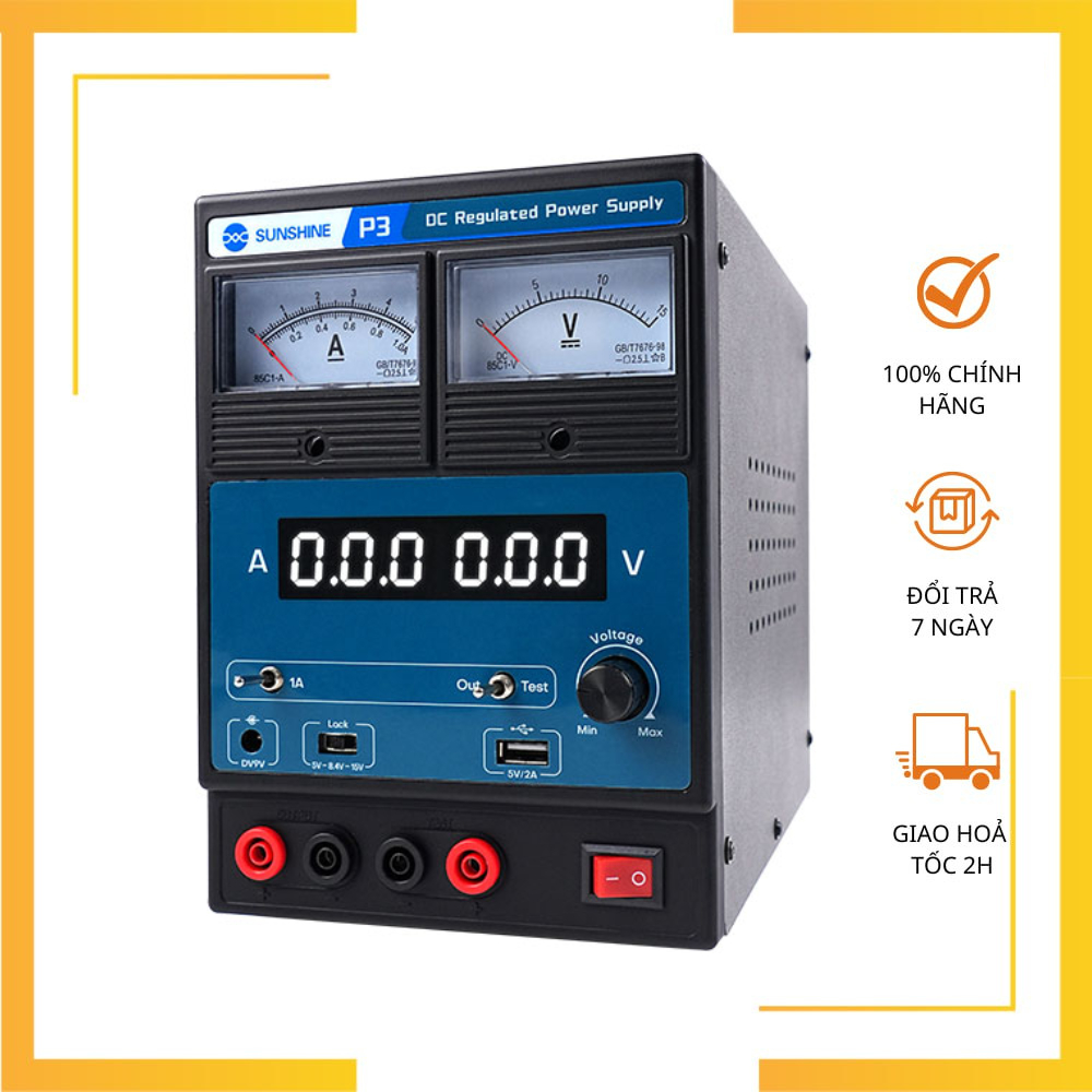 Máy cấp nguồn Sunshine P3 (5A 15V) | Shopee Việt Nam
