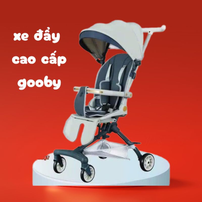 xe đẩy gấp gọn đảo chiều nằm ngồi đảo chiều gooby | Shopee Việt Nam