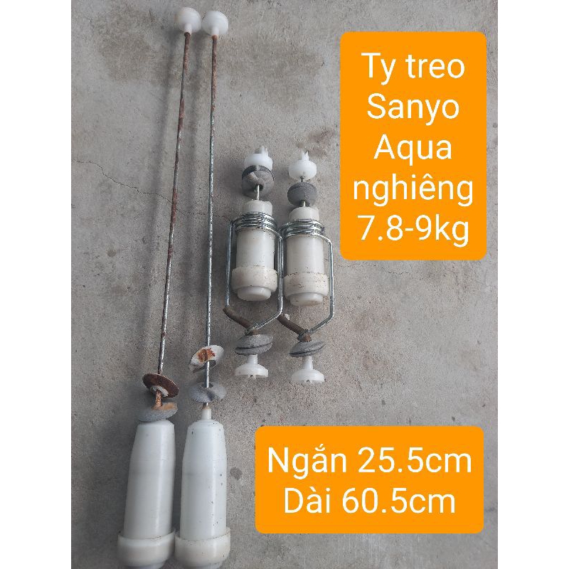 Ty treo quang treo máy giặt Sanyo Aqua nghiêng 7.8kg-9kg tháo máy Cũ ...
