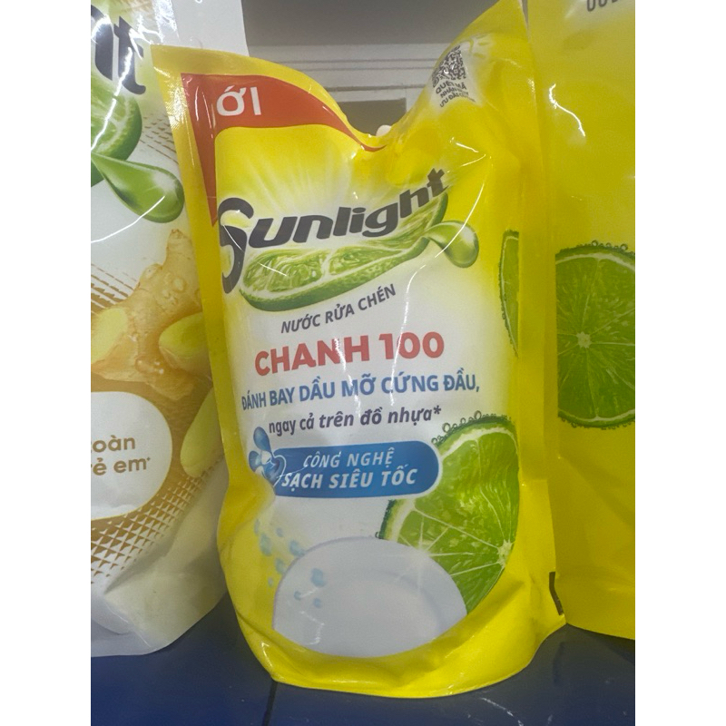 Nước rửa chén Sunlight chanh 100 túi 1,4kg | Shopee Việt Nam