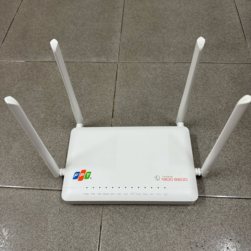 Modem quang ZTE ZXHN F6600 chuẩn wifi 6 đẹp | Shopee Việt Nam