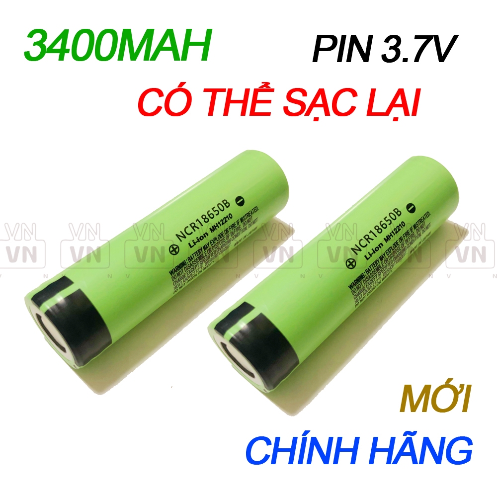 [Mới 100% chính hãng] Nhật Bản Panasonic Pin 18650 Pin 3400mAh Sản xuất tại 3.7V 10A | Shopee ...