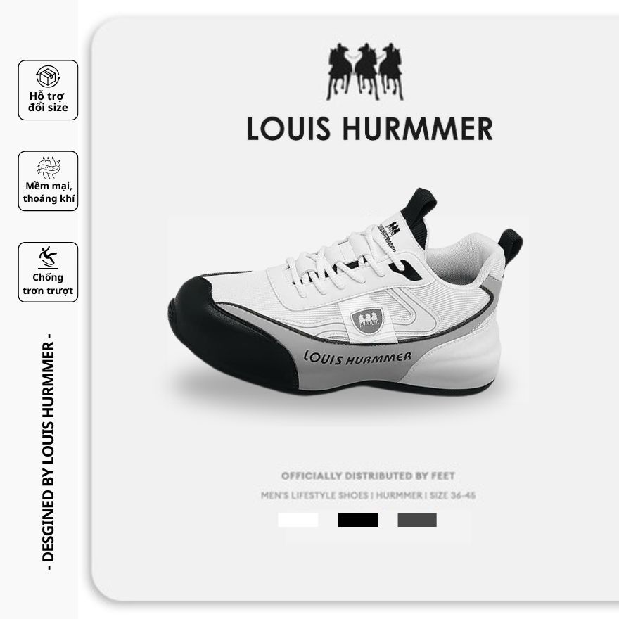 Giày thể thao nam nữ cao cấp LOUIS HURMMER thiết kế độc quyền, tinh tế ...