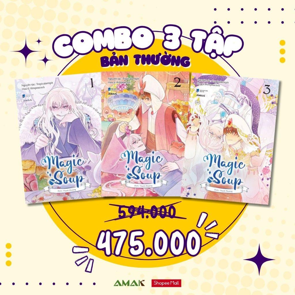 Sách - Combo Magic Soup - 3 tập | Shopee Việt Nam