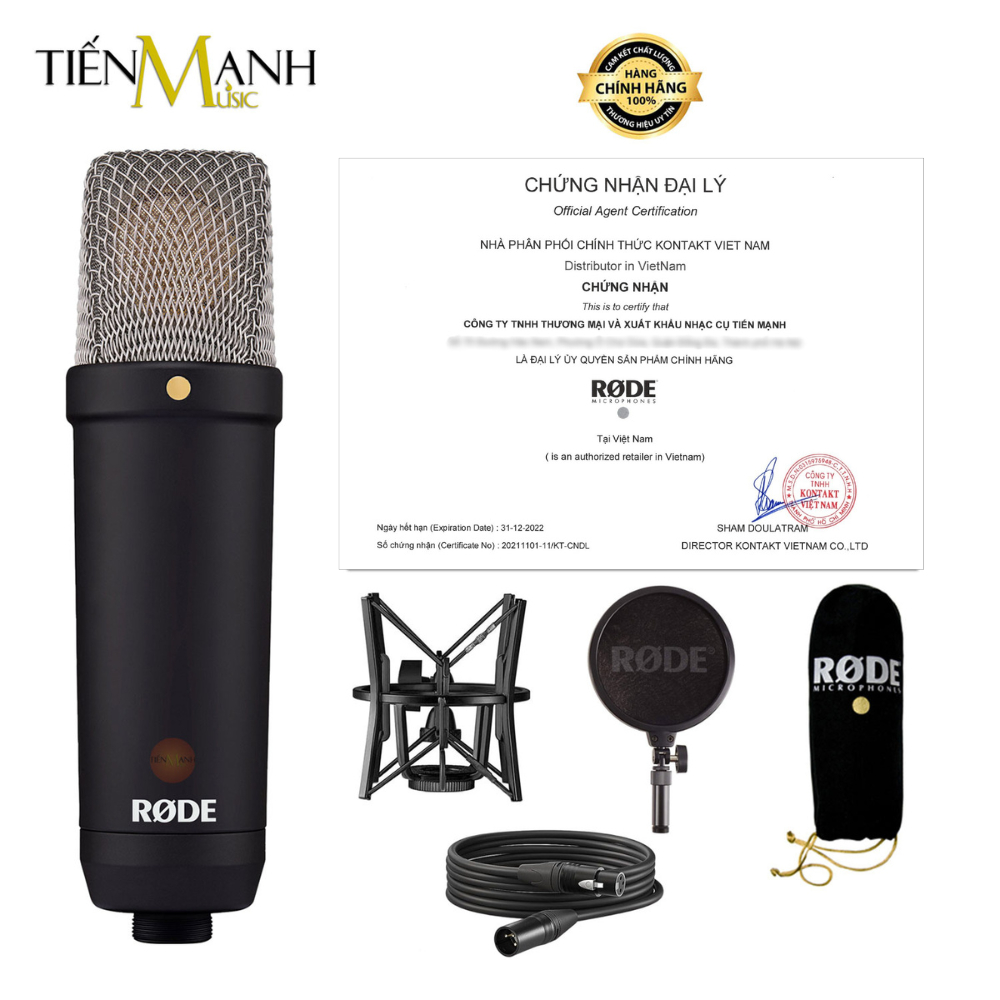 [Chính Hãng] Micro Rode NT1 Signature Series - Mic Thu Âm Condenser ...