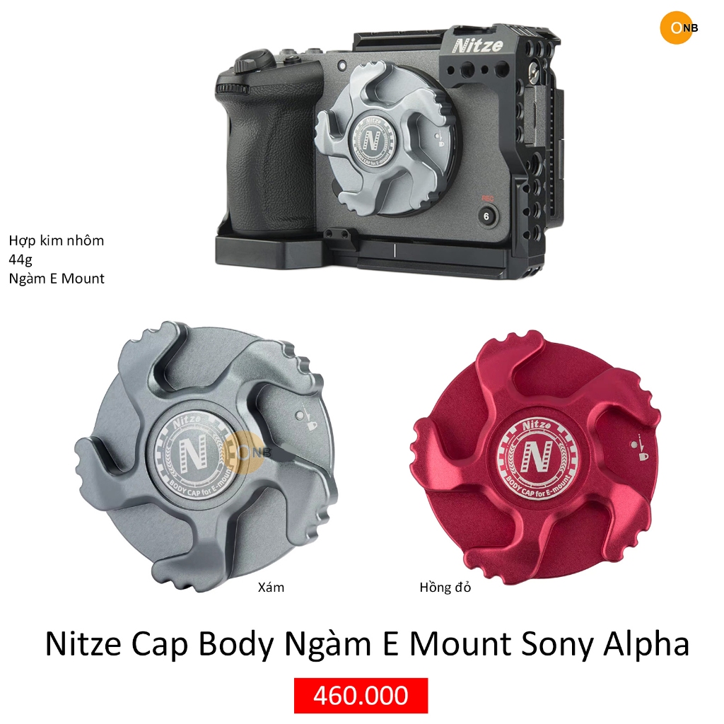 Nitze Cap Body Ngàm E Mount Sony Alpha | Shopee Việt Nam
