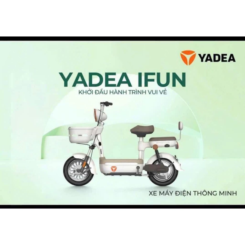 Xe Đạp Điện Yadea IFun - Xe dành cho học sinh, sinh viên | Shopee Việt Nam