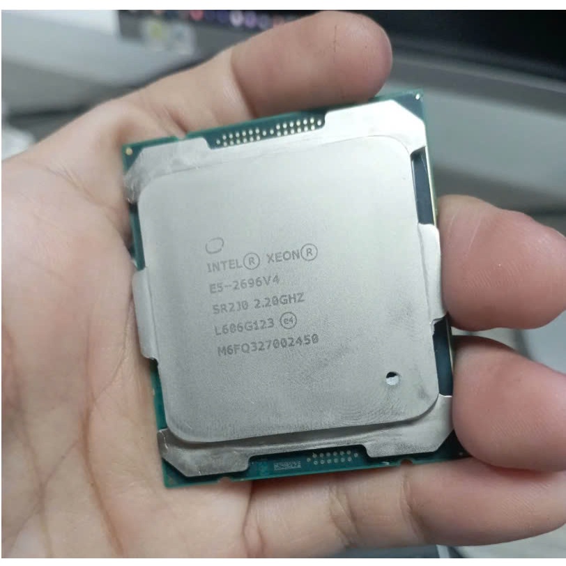 Bộ xử lý CPU Intel Xeon E5 2696v4 tray - 22 Nhân 44 luồng 2.2 turbo 3.6 GHZ - 2696 V4 giá thợ ...
