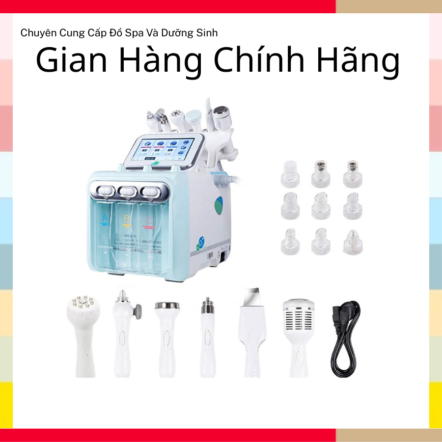 Máy Chăm Sóc Da Đa Năng 6in1 | H2o2 AQua 6 Chức Năng Chính Hãng Bảo ...
