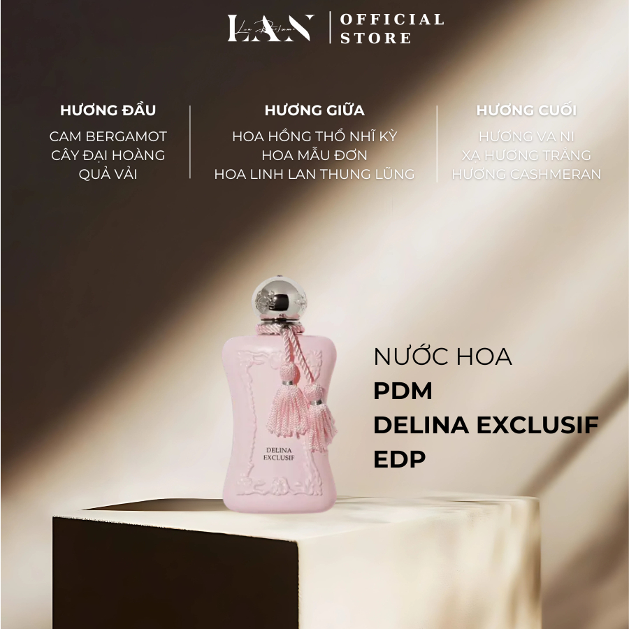 [LAN] Nước Hoa Nữ PDM Delina Exclusif EDP 10/20ml | Shopee Việt Nam